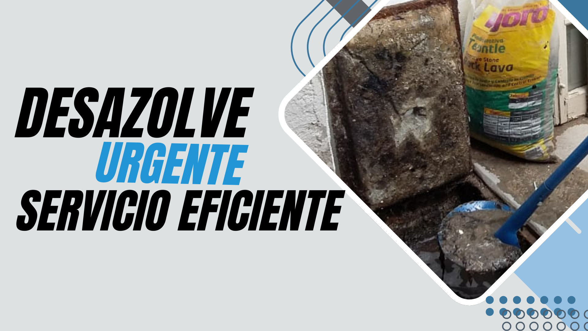 Desazolve de Tuberías, Registros y Coladeras de Drenaje. - Lavado de ...